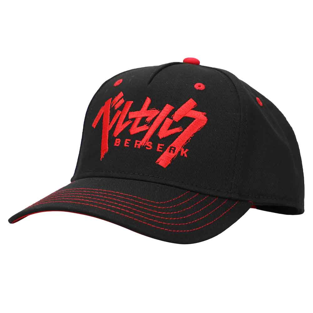 Berserk Logo Contract Stitching Pre-Curved Bill Snapback Hat – Fundom