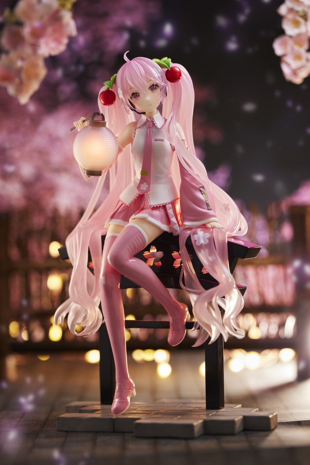 TAITO - Hatsune Miku - Sakura Miku AMP+ Sakura Lantern Ver. Prize Figu ...