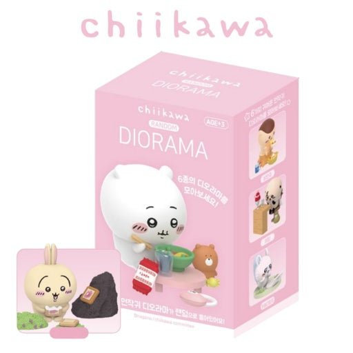 Chiikawa Random Diorama Figure Set Blind Box Fundom