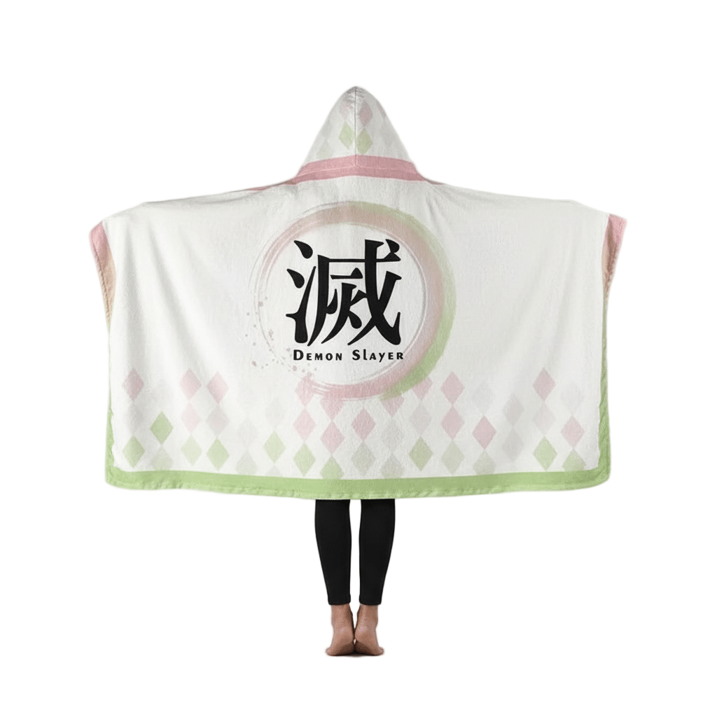 Demon Slayer: Kimetsu no Yaiba - Mitsuri Blanket Cosplay Cloak Hooded ...