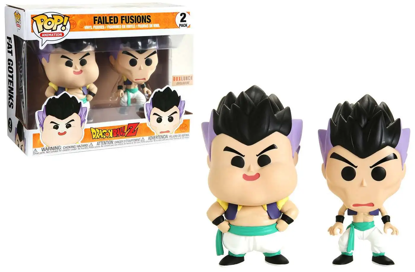 Funko Pop! Animation: Dragon Ball Z - Failed Fusions 2-Pack Exclusive ...
