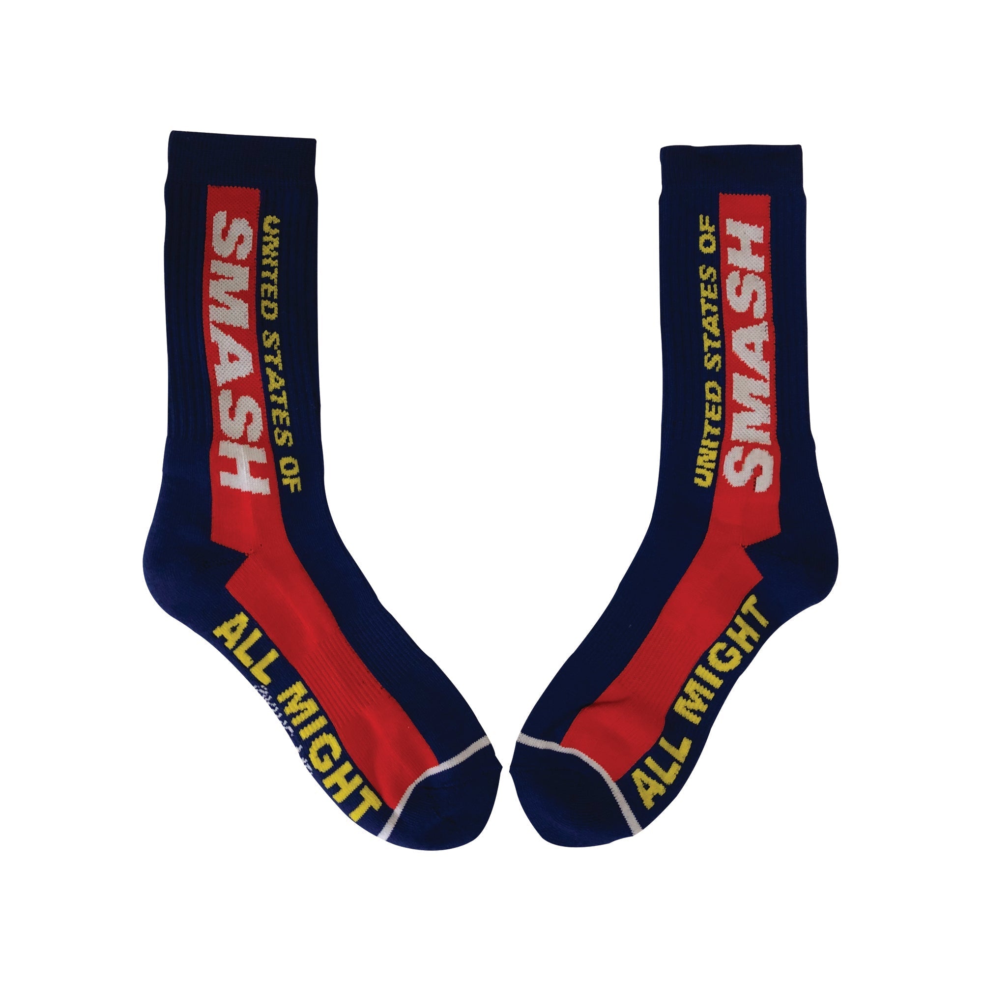 My Hero Academia All Might USOF Athletic Crew Socks – Fundom