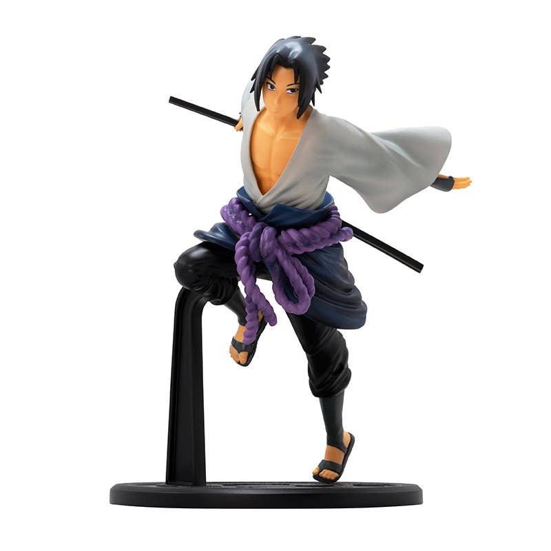 Naruto Shippuden Sasuke Uchiha SFC Collectible PVC 6.7" Tall Fundom