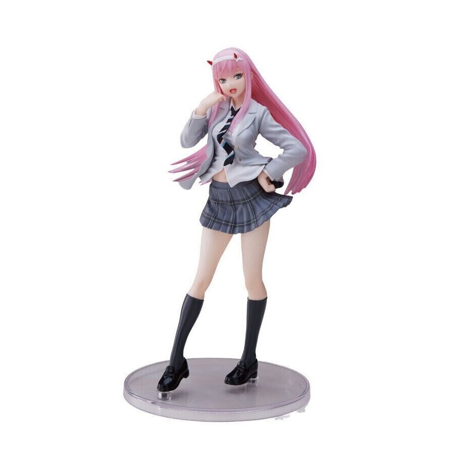 Darling in The Franxx Zero Two School Uniform Ver Anime Figure – Fundom